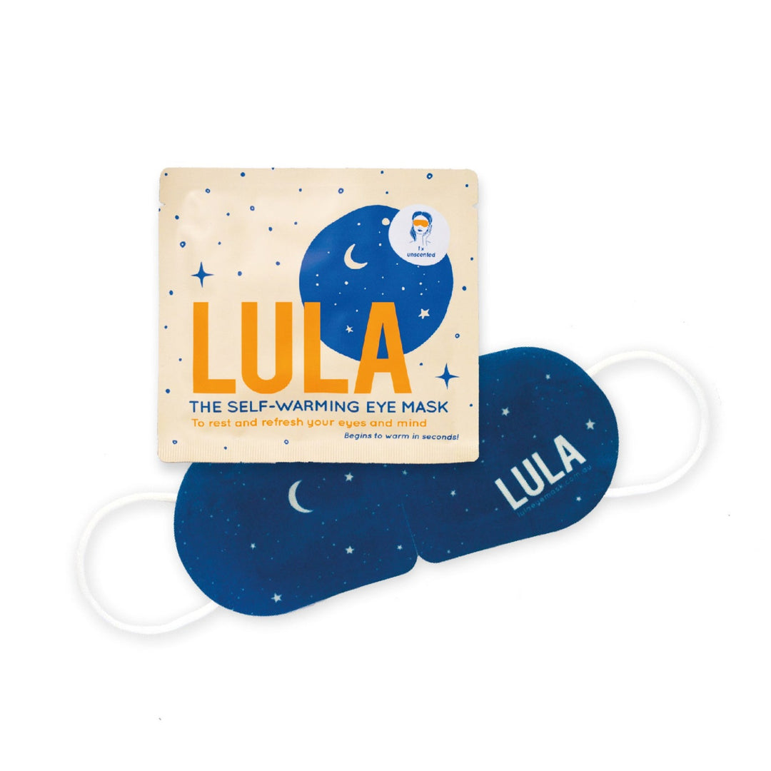 UNSCENTED SELF-WARMING EYE MASK (5 MASKS) – Lula Eye Mask